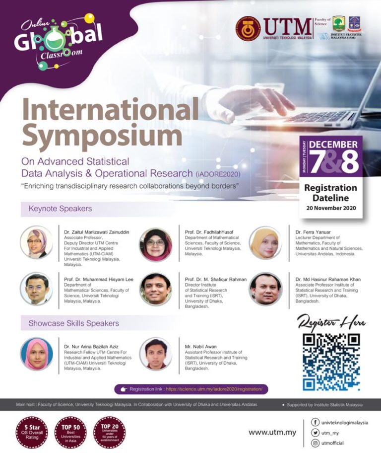 Workshop - Institute of Statistical Research and Training