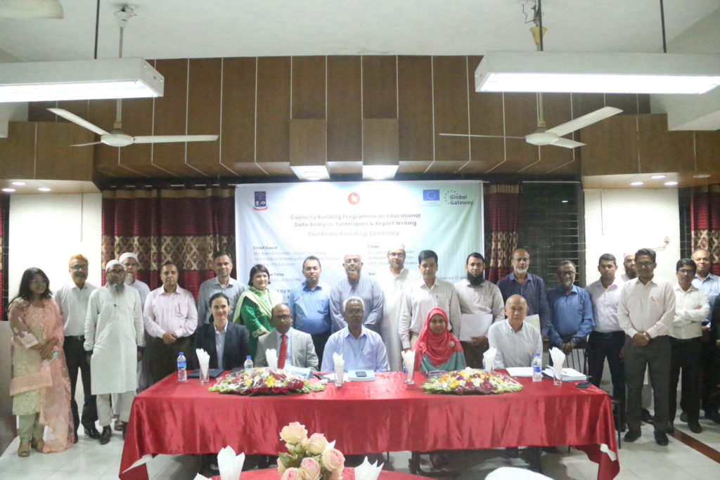 Closing Event of Training Program on "Capacity Building on Educational Data Analysis Techniques ...